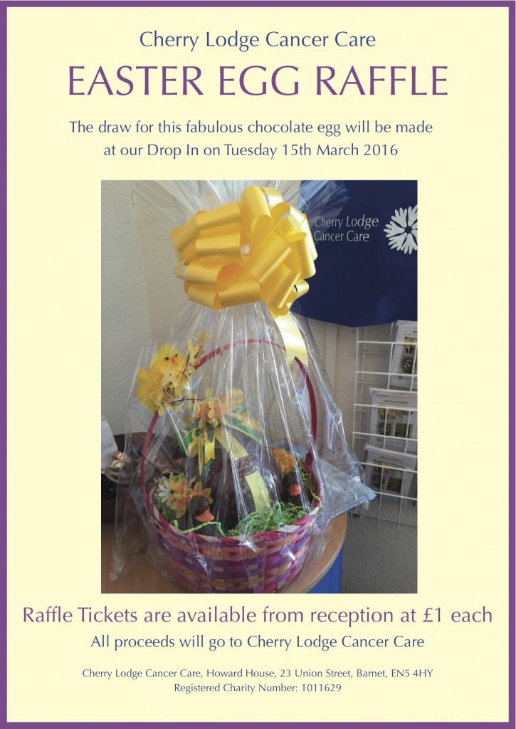 Easter Egg Raffle - Cherry Lodge Cancer Care